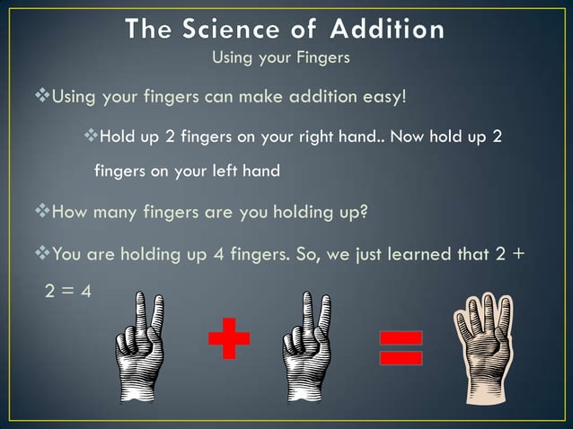 Fun with addtion and subtraction presentation | PPT