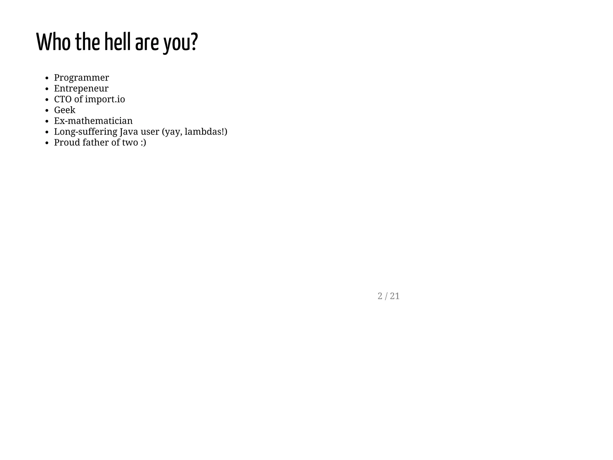 Fun with bytecode weaving | PPT