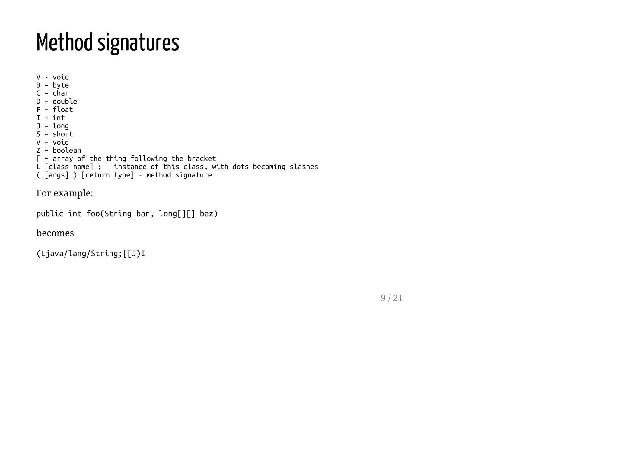 Fun with bytecode weaving | PPT