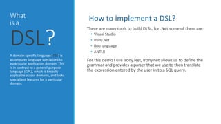 Fun with DSL | PPT