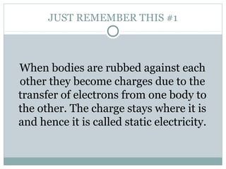 Fun with electric charge and coulombs law | PPT