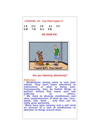 Fun With English 11 | PDF