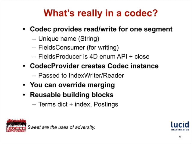 Fun with flexible indexing | PPT