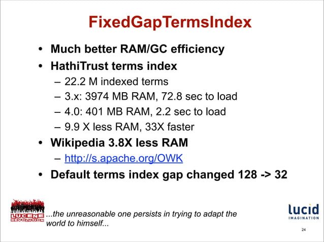 Fun with flexible indexing | PPT