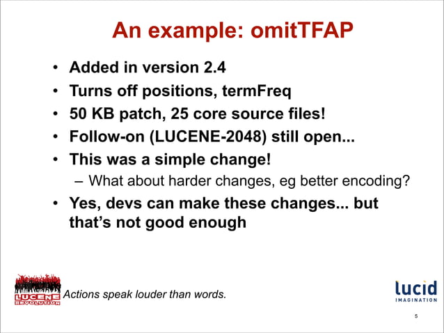 Fun with flexible indexing | PPT