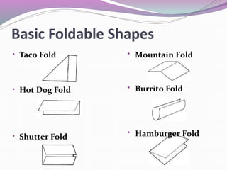 Funwith foldables #pedagoolondon | PPT