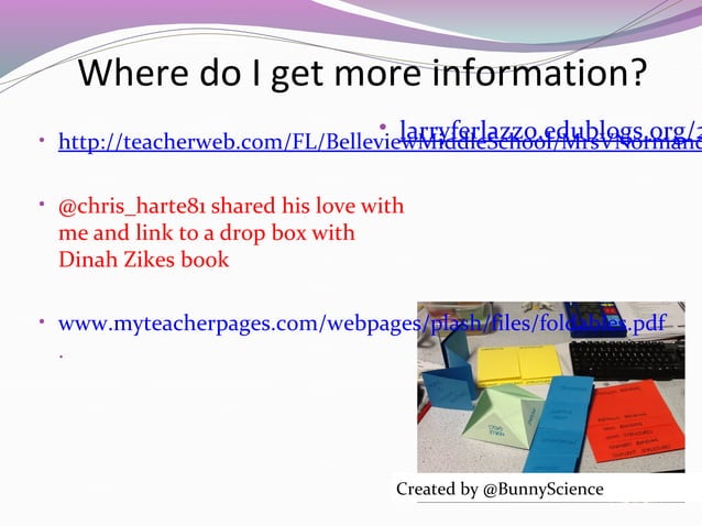 Funwith foldables #pedagoolondon | PPT