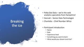 Having fun with Google Tag Manager (implement cool things like weather ...