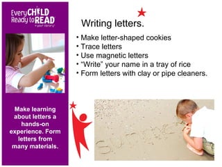 Fun with Letters for Parents and Children | PPT | Daycare and Pre ...