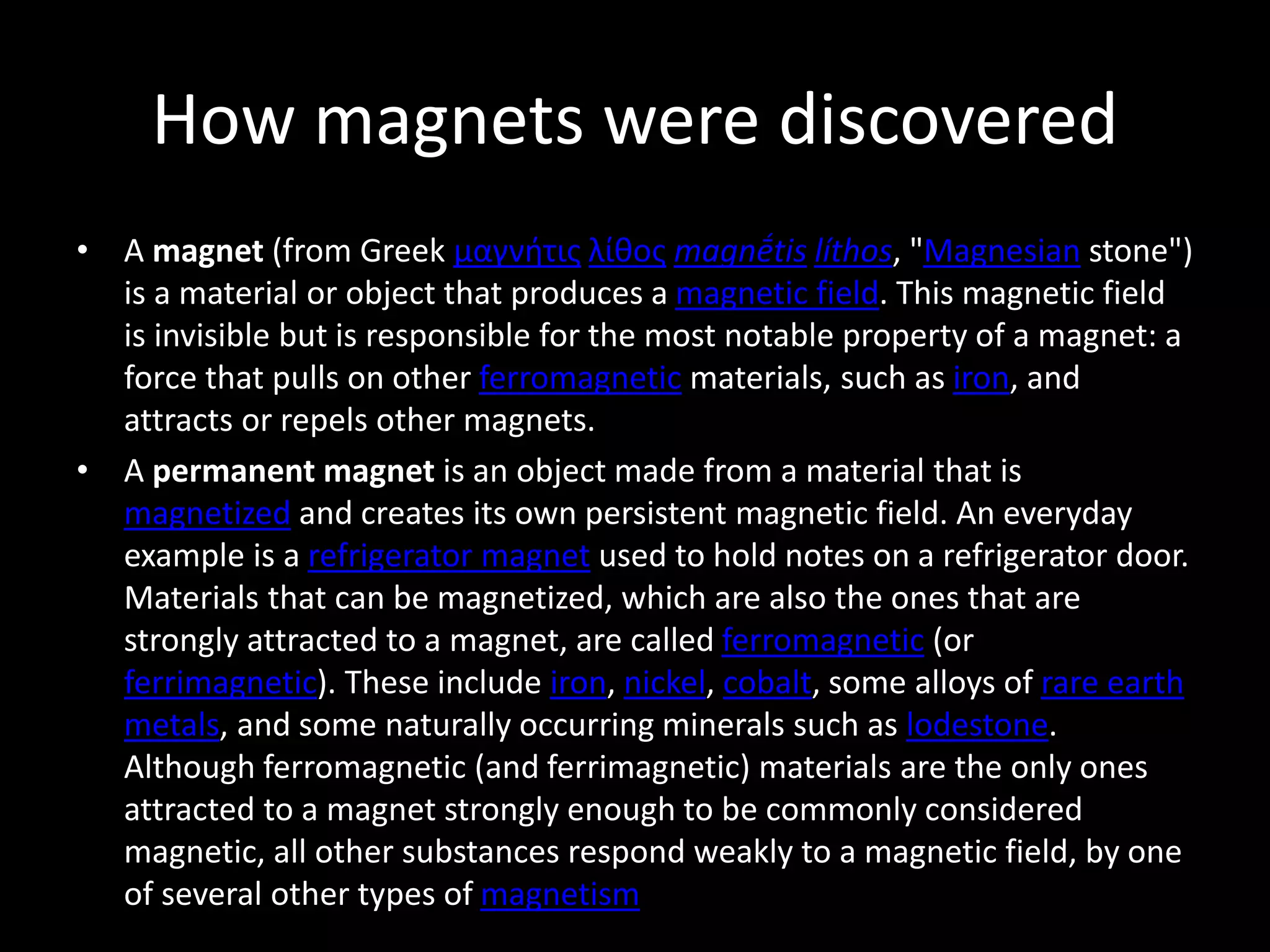 Fun with magnet | PPTX