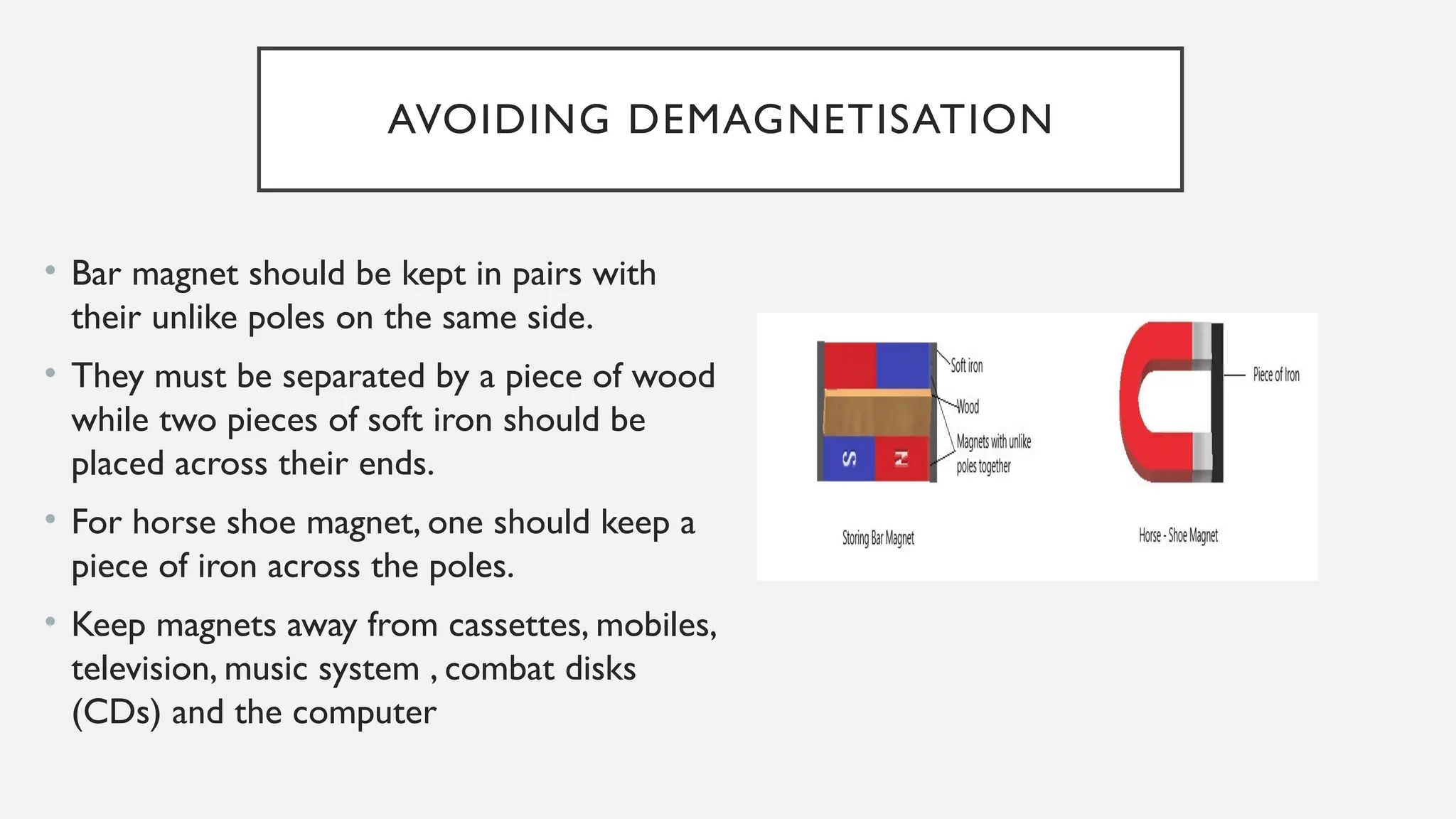 FUN WITH MAGNETS presentation for the class vi students | PPTX