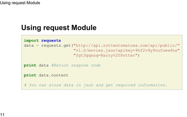 Fun with python | PPT