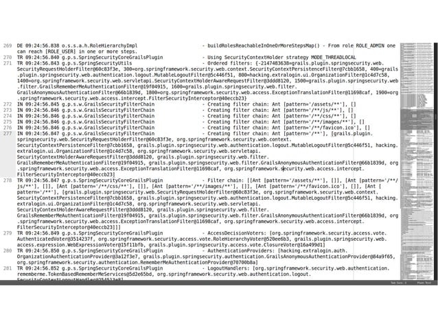 Fun With Spring Security | PDF | Internet | Computing
