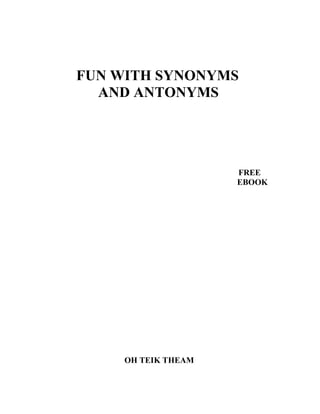 Fun with Synonyms and Antonyms (ebook).pdf