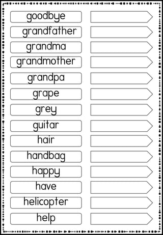 Fun with vocabulary year 3 | PDF