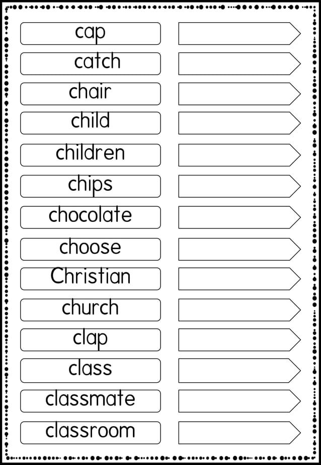 Fun with vocabulary year 3 | PDF