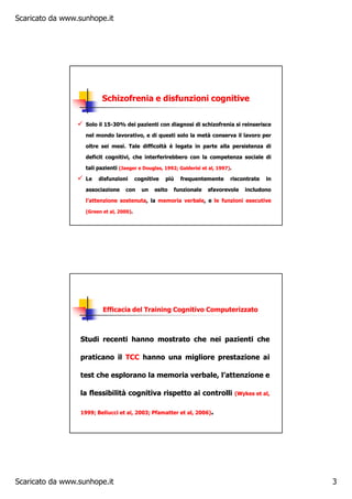 Funzioni cognitive | PDF