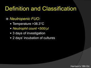 Fever of Unknown Origin (FUO) | PPTX
