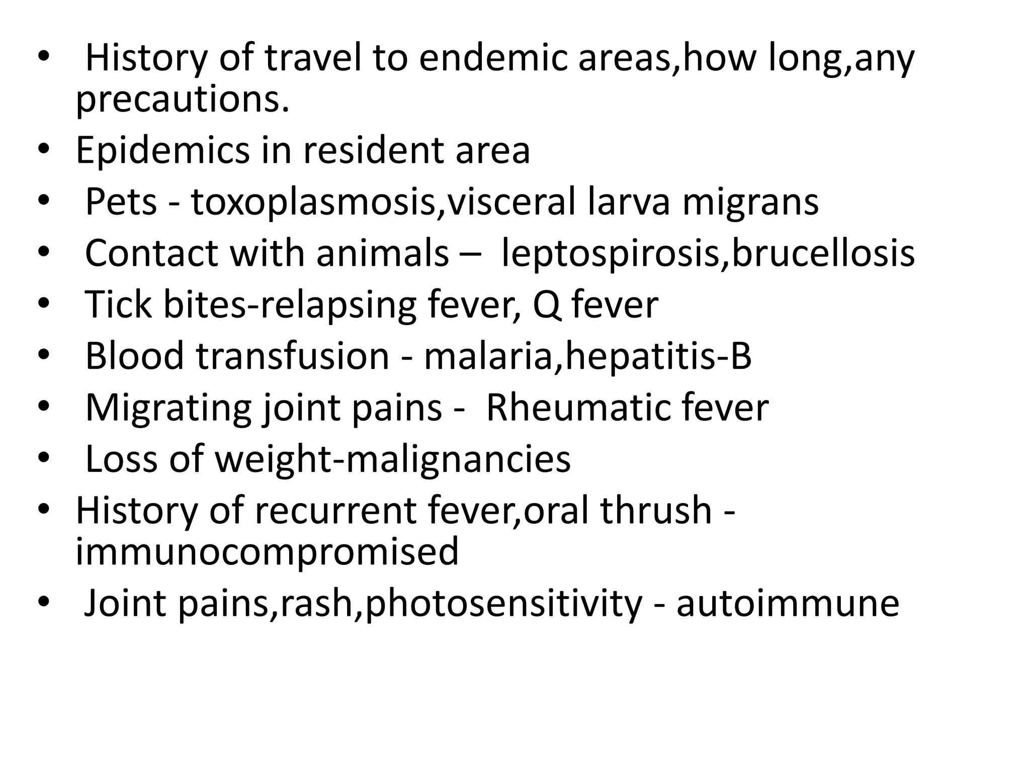 FEVER OF UNKNOWN ORIGIN - PEDIATRICS | PPTX