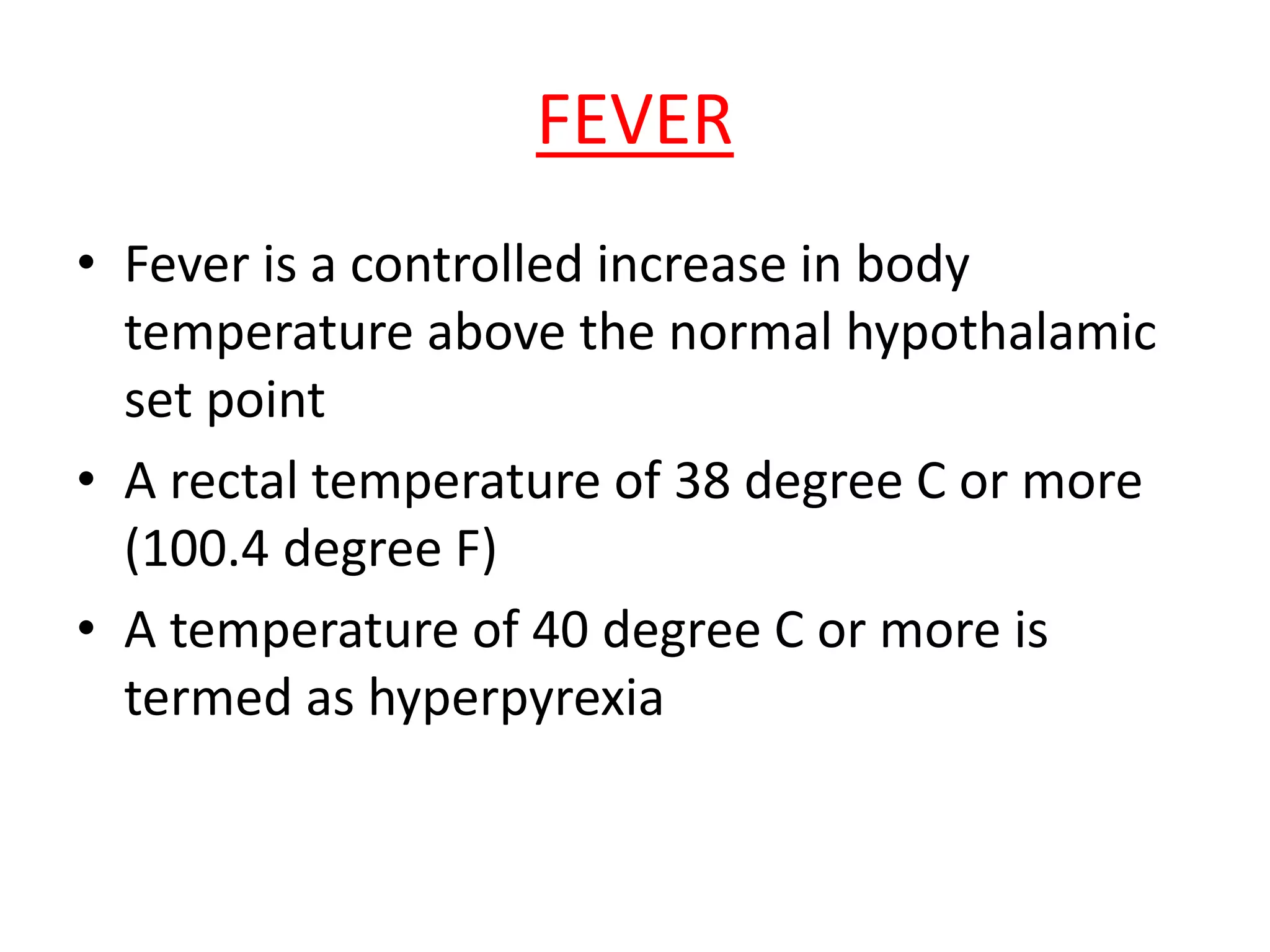 FEVER OF UNKNOWN ORIGIN - PEDIATRICS | PPTX