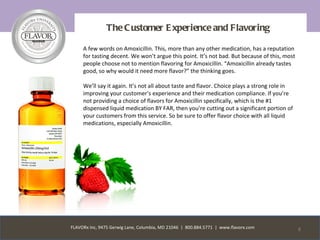 FLAVORx University - Customer Experience | PPT | Pharmaceutical ...