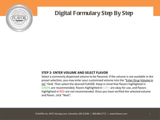FLAVORx University - How To Use | PPT