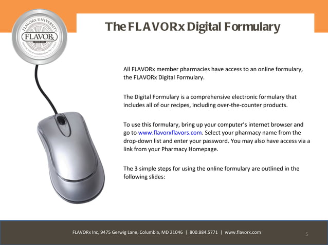How To Use FLAVORx? | PPT