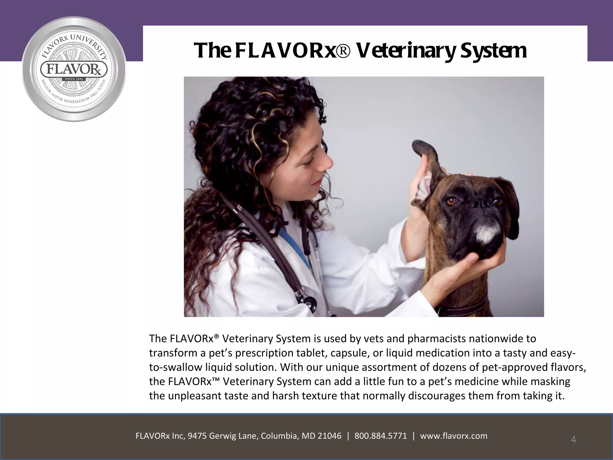 Veterinary Flavoring & Digital Flavorist | PPT | Pet Supplies | Pets