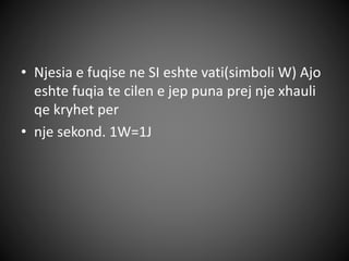 Fuqia,puna mekanike | PPTX