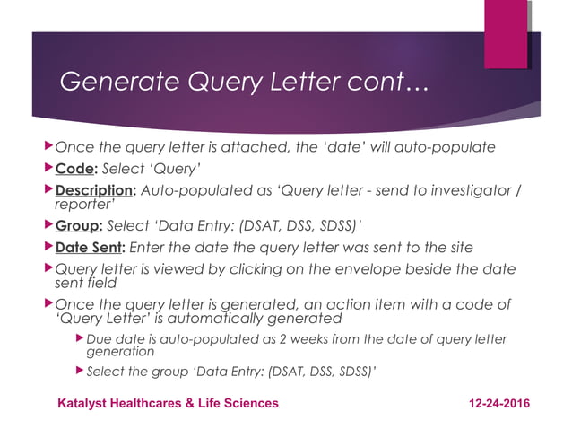 ARGUS Query Process Overview_Katalyst HLS | PPT