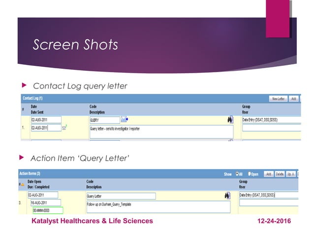 ARGUS Query Process Overview_Katalyst HLS | PPT