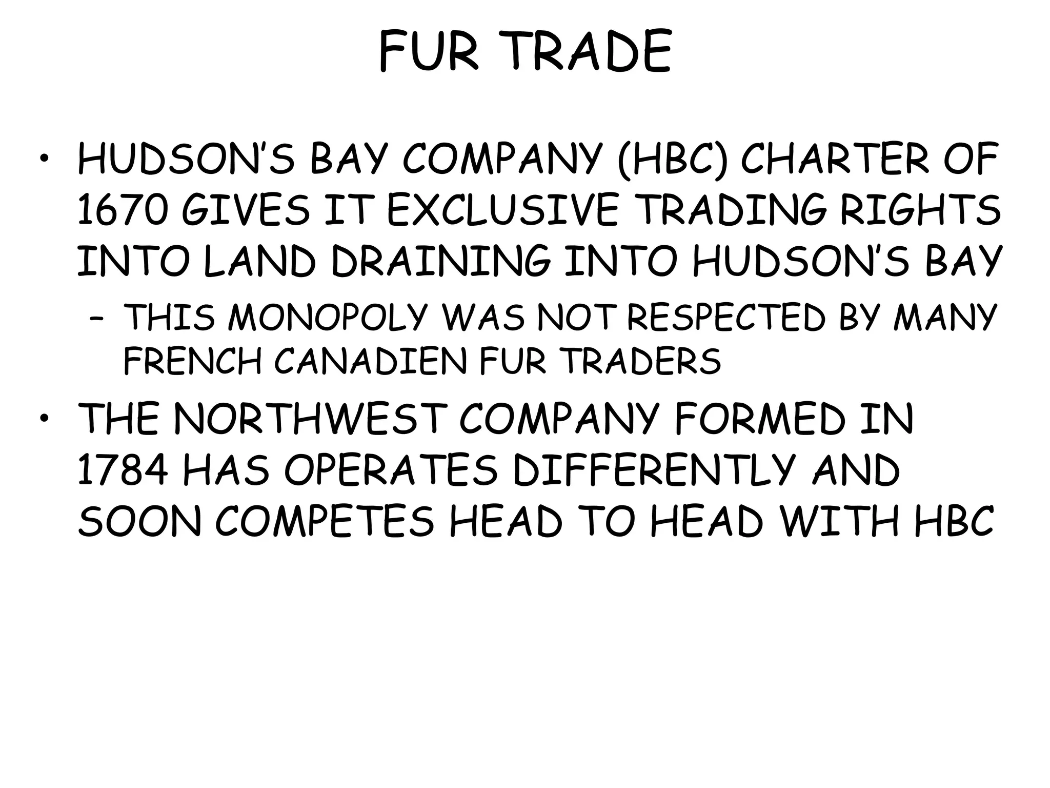 Fur Trade | PPT