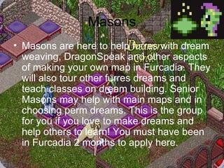 Furcadia A world you can Imagine | PPT | Hobbies & Interests