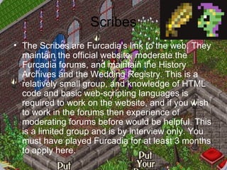 Furcadia A world you can Imagine | PPT | Hobbies & Interests