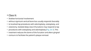 furcation involvement and treatment by carranza | PPTX