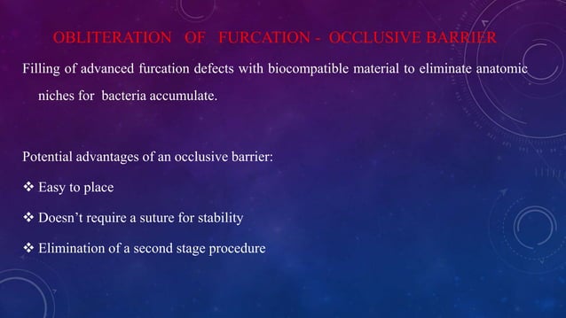 Furcation involvement and management | PPTX | Bone and Joint Conditions ...