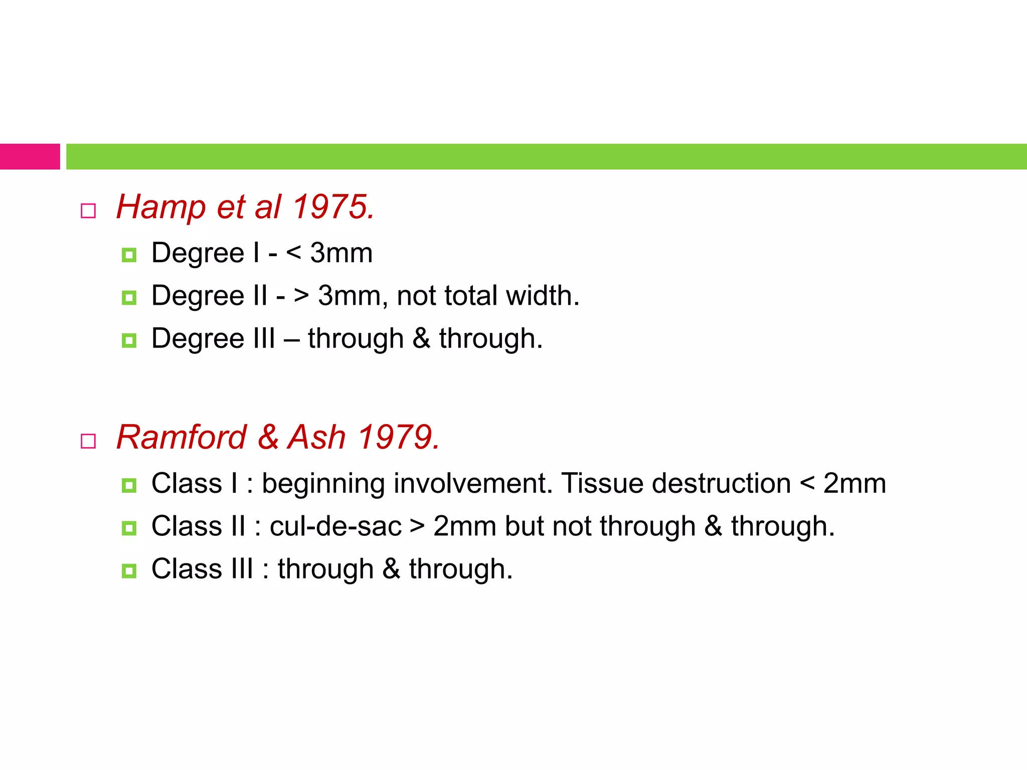 Furcation involvement | PPTX