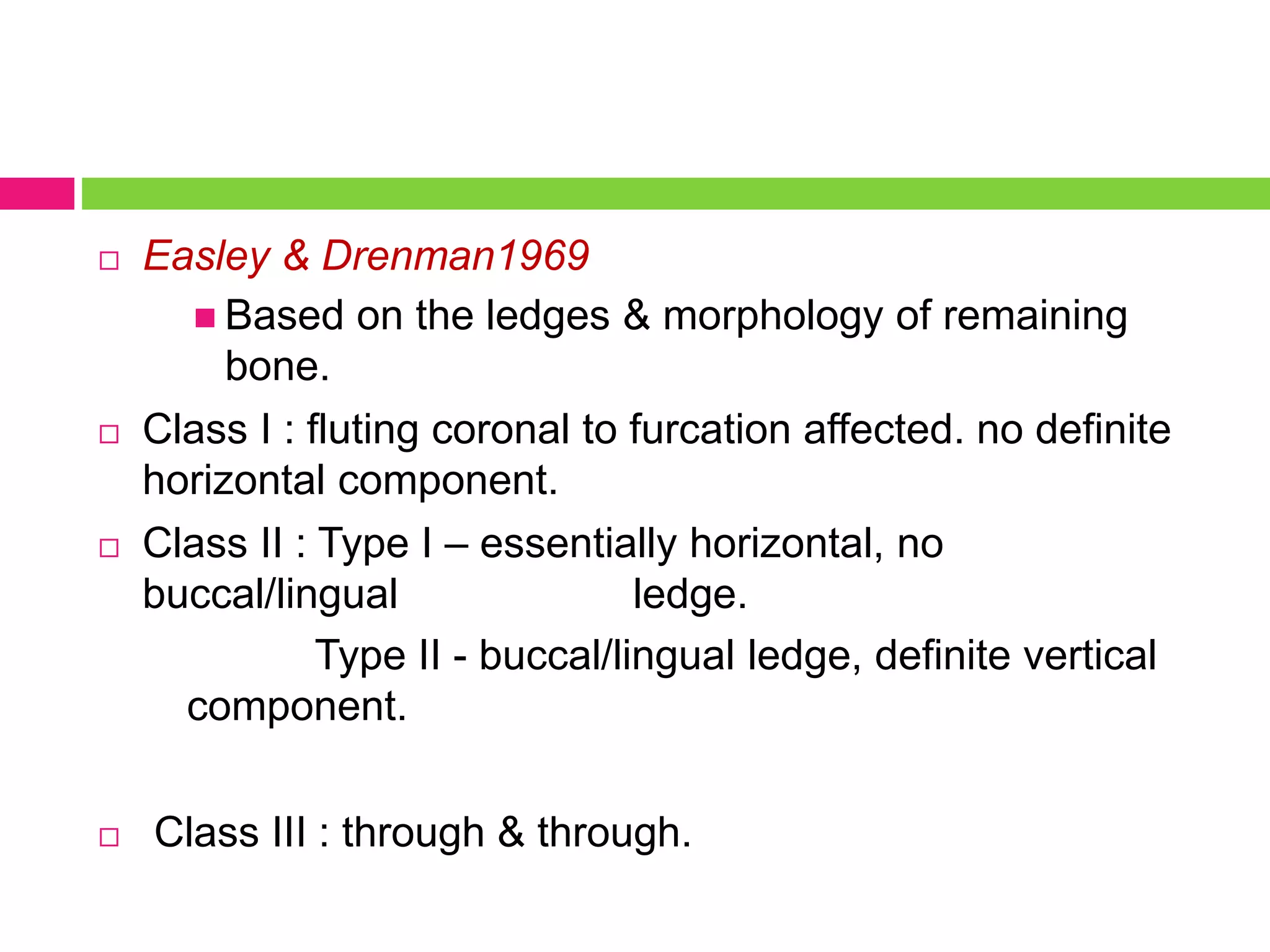 Furcation involvement | PPTX