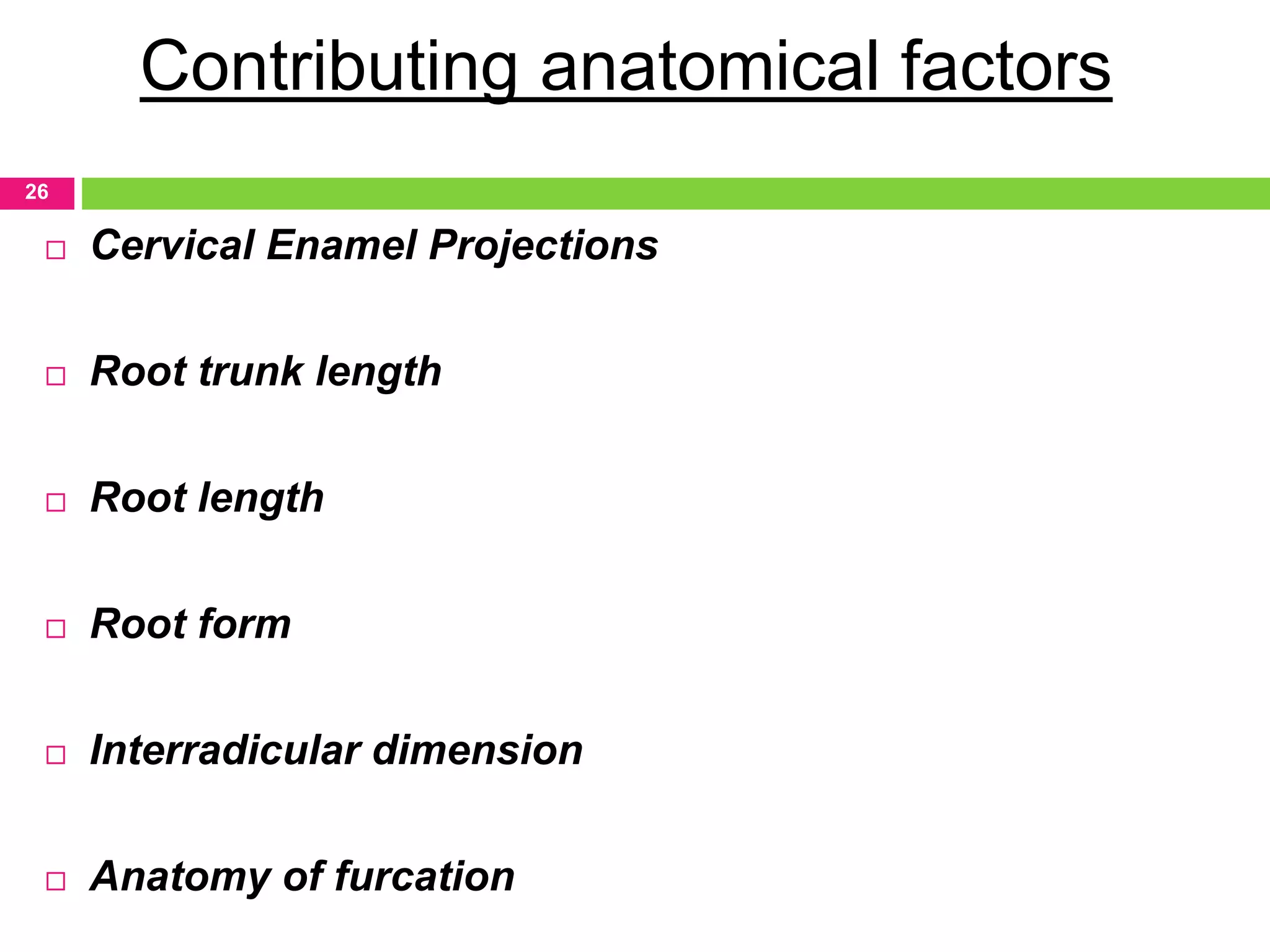Furcation involvement | PPTX