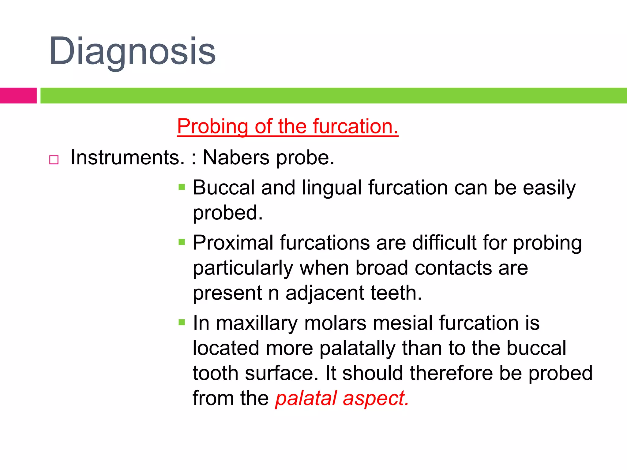 Furcation involvement | PPTX