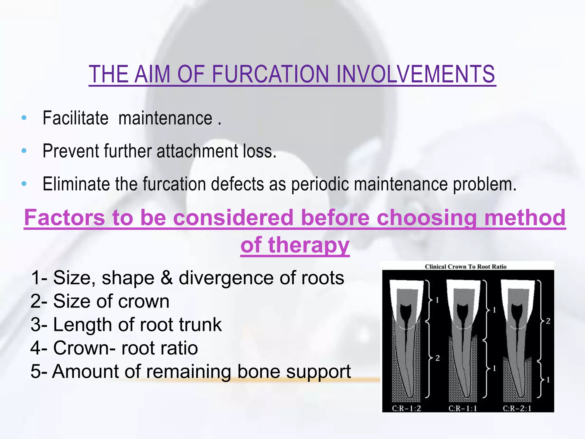 Furcation involvements and its treatments | PPTX
