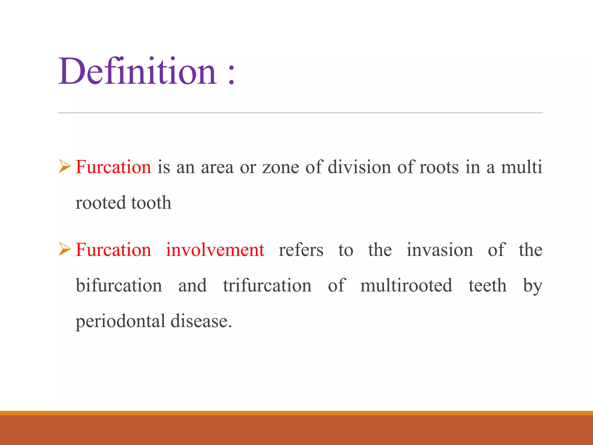 Furcation involvement | PPT