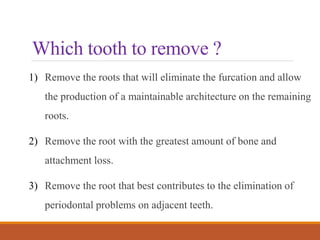 Furcation involvement | PPT