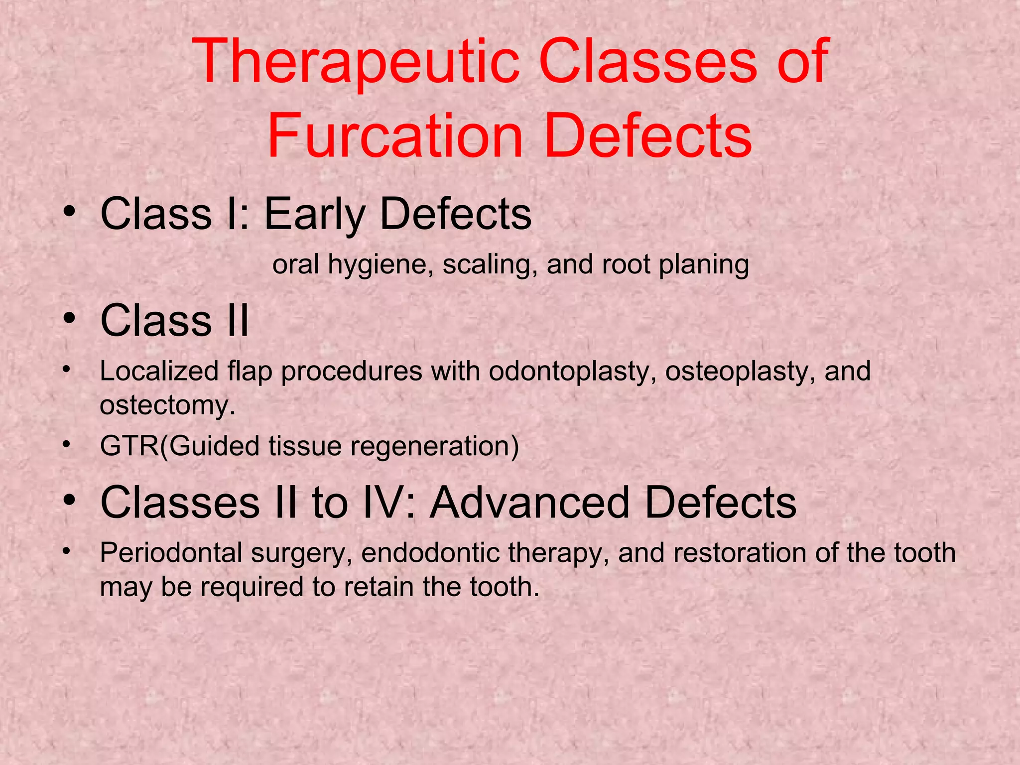 Furcation ppt | PPT
