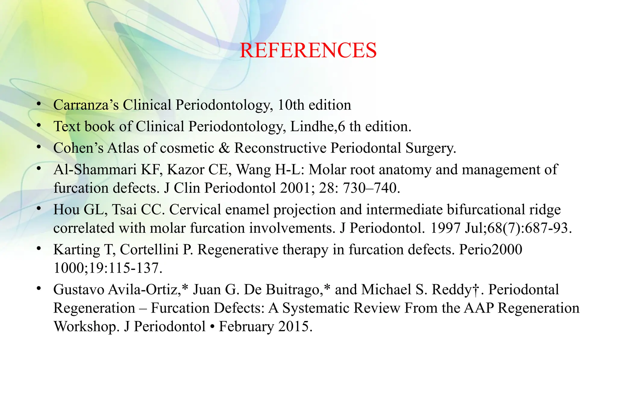 FURCATION And Its Management In Periodontics | PPTX