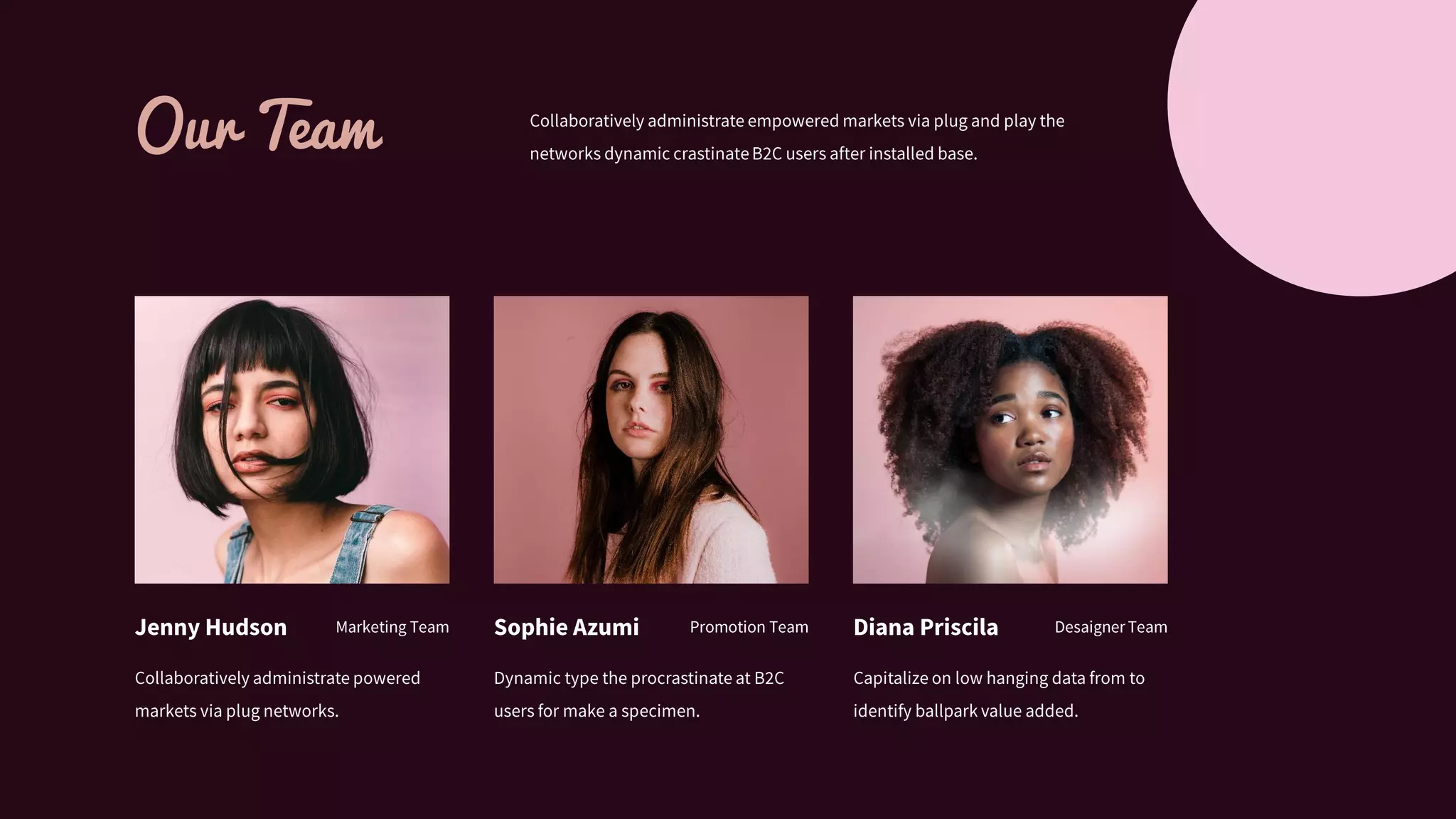 Furena Presentation : Dark Color Version | PPT