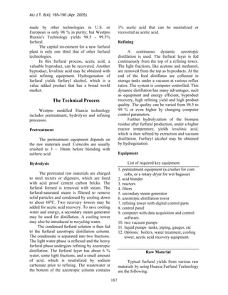 Furfural gold from garbage | PDF