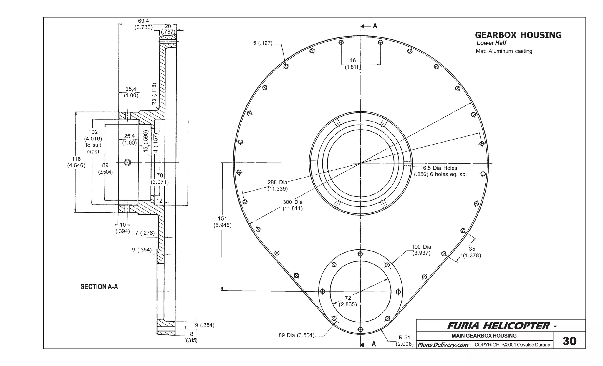 Furia ultralight helicopter plans 2 | PDF