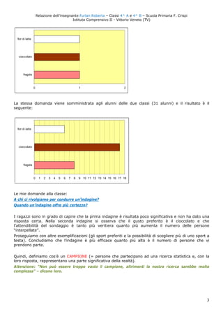 R. Furlan: Come coinvolgere i bambini in un’indagine statistica | PDF