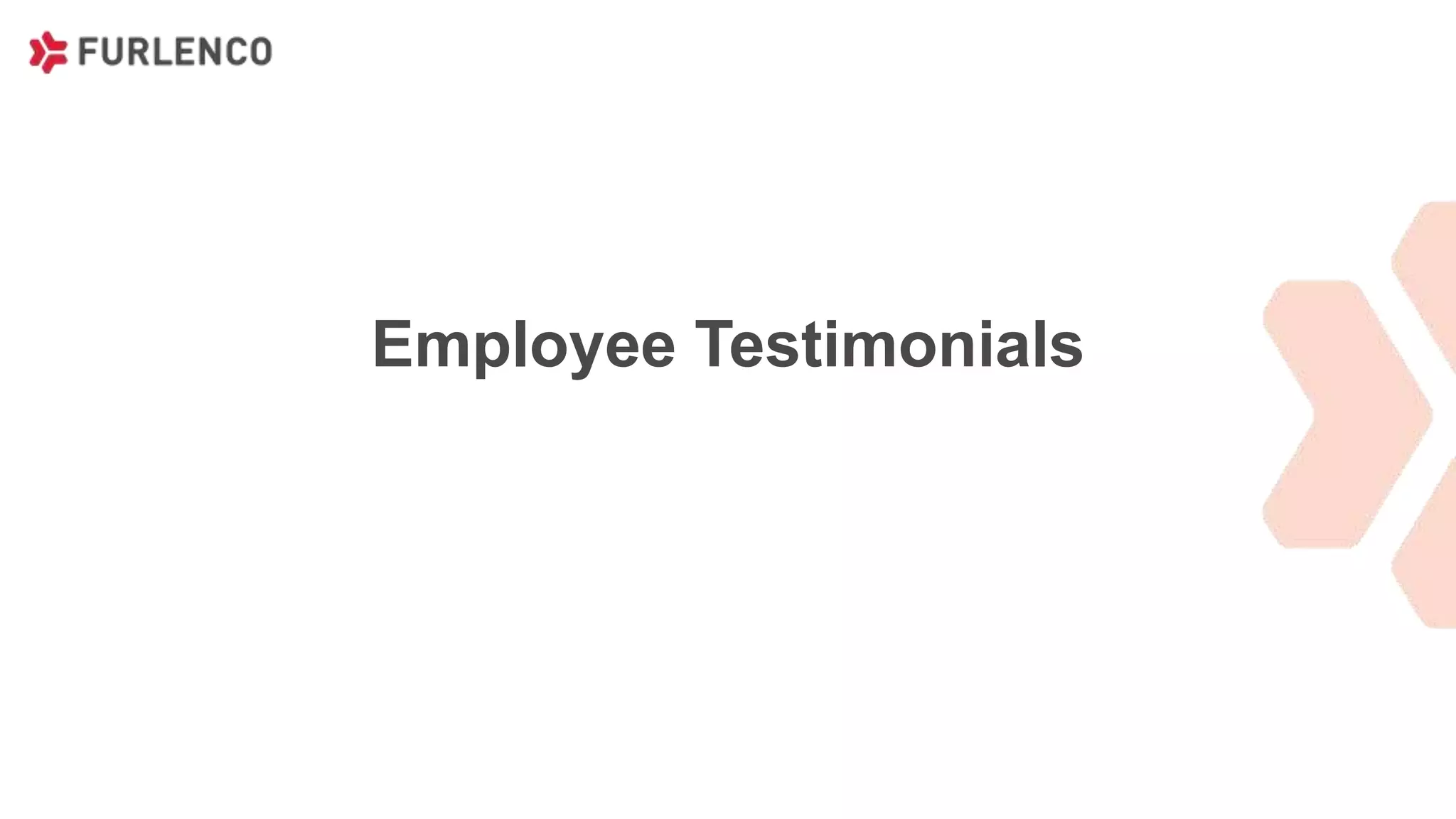 Furlenco employee testimonials | PPTX